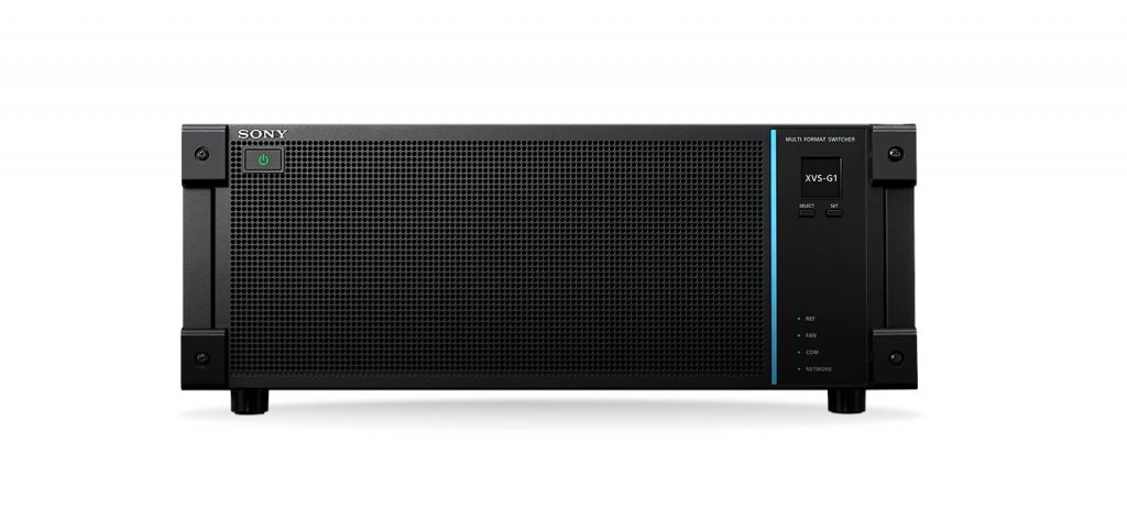 El nuevo switcher de producción en vivo 4K de Sony, XVS-G1, combina ...