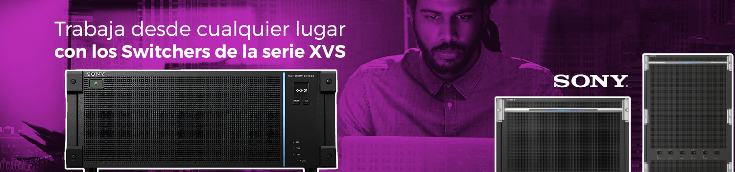Trabaja desde cualquier lugar con los mezcladores de la serie XVS - Viditec