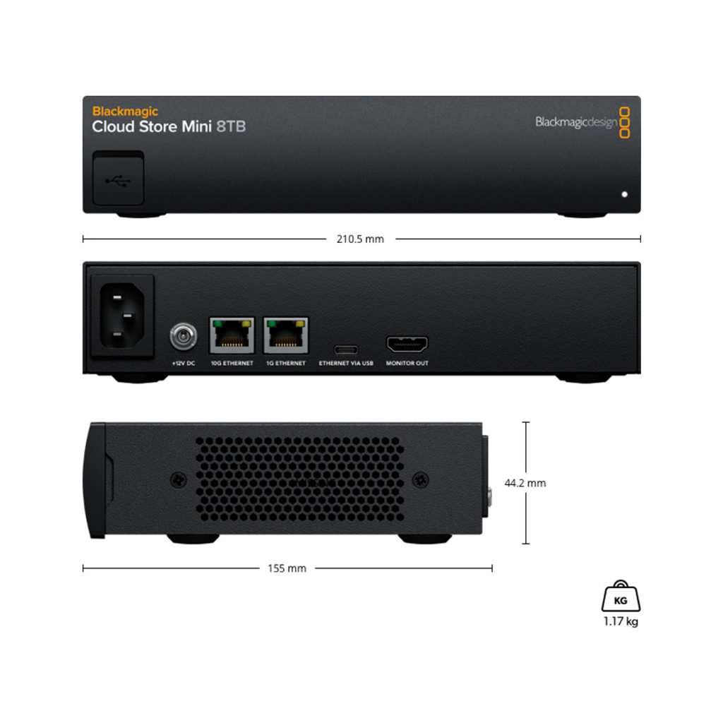 Blackmagic Cloud Store Mini - Viditec